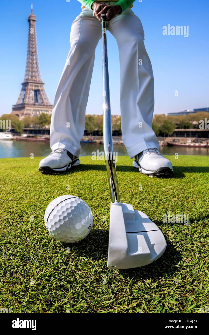 2024 paris olympic games golf hi-res stock photography and images - Alamy