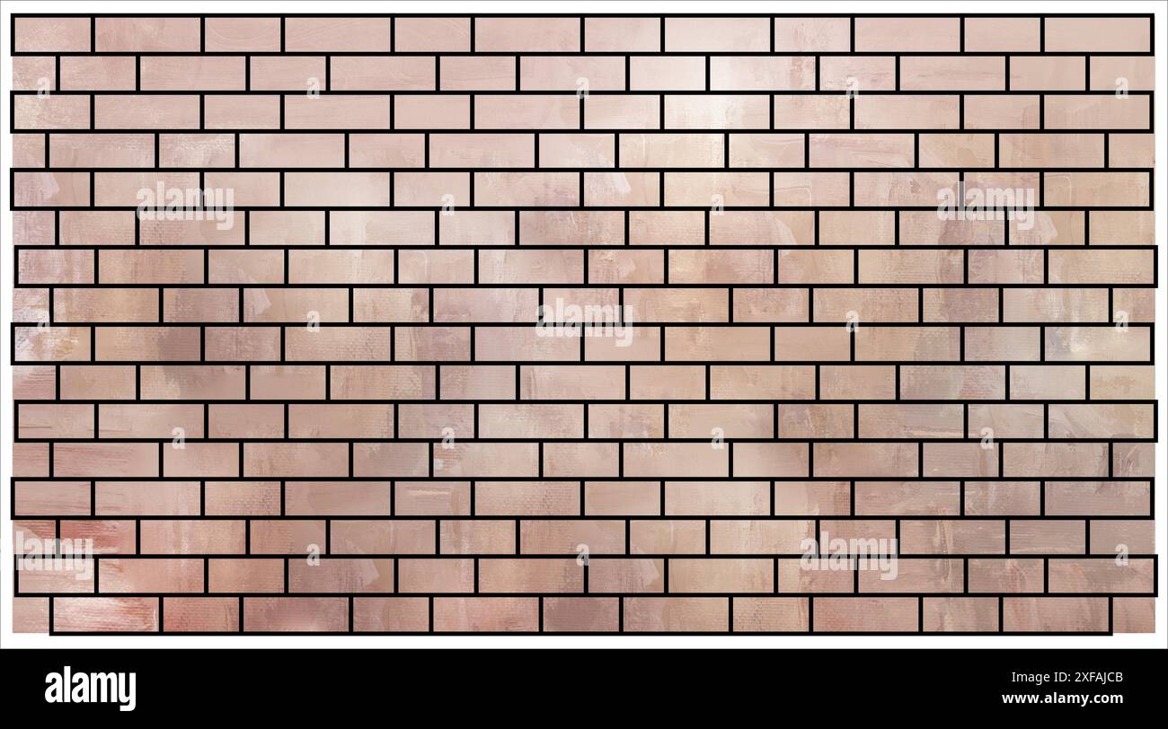 Brick Pattern Seamless Design Wallpaper Design Art Printable Stock ...