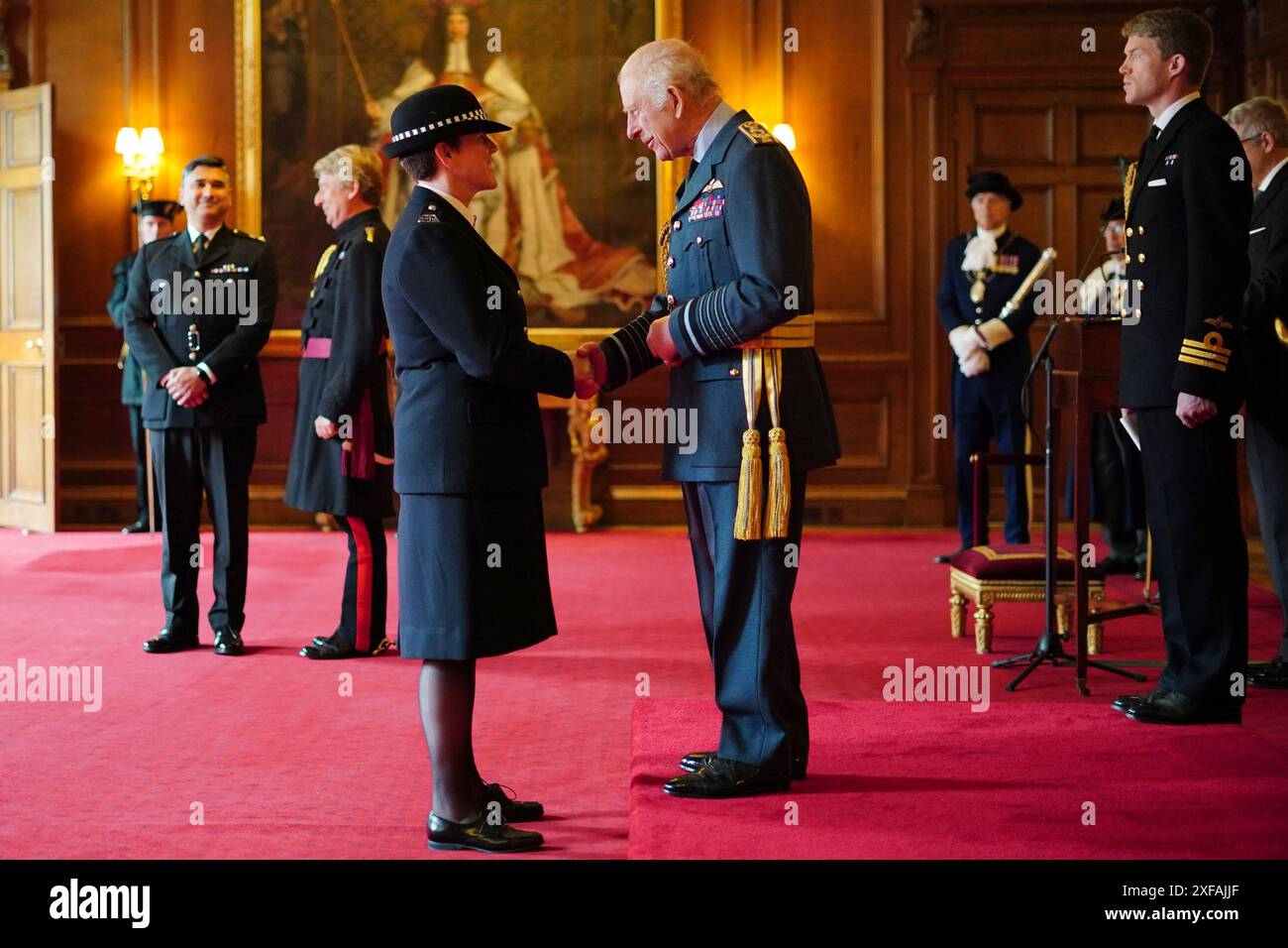Police Service of Scotland PC Stephanie Rose, from Denny, is decorated ...