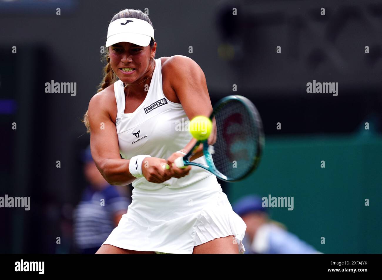 Jessica Bouzas Maneiro in action against Marketa Vondrousova (not ...