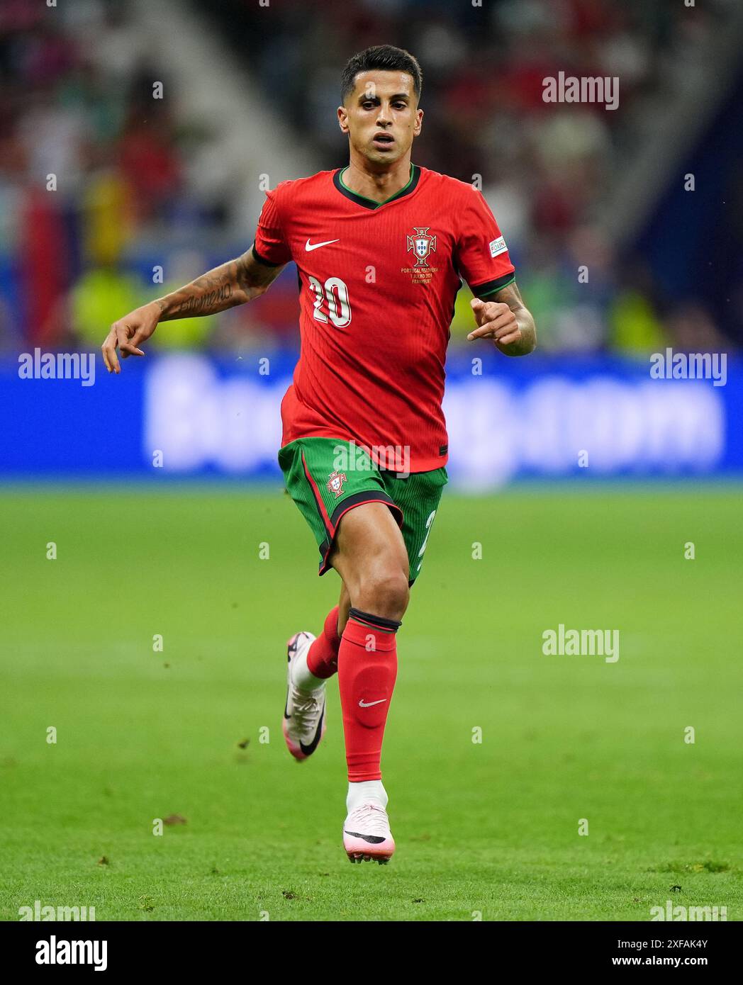 Portugal's Joao Cancelo during the UEFA Euro 2024, round of 16 match at ...
