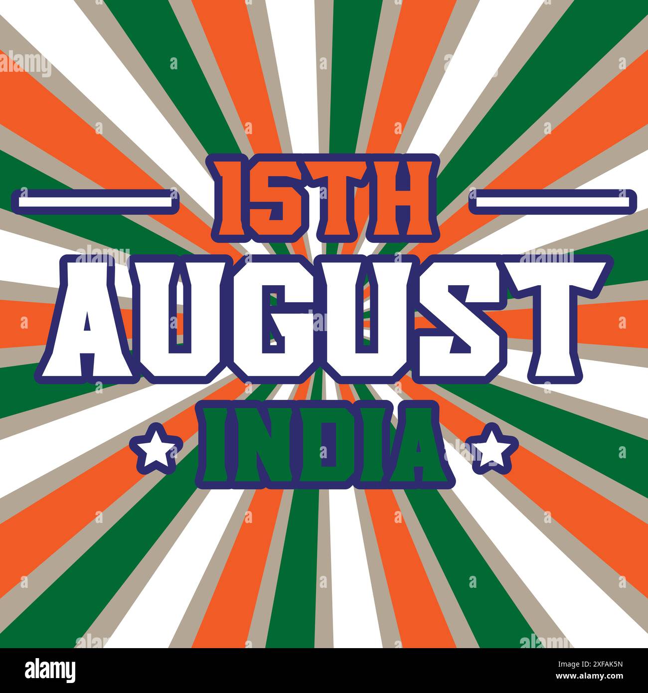Celebrate India's freedom with this dynamic vector featuring radiant ...