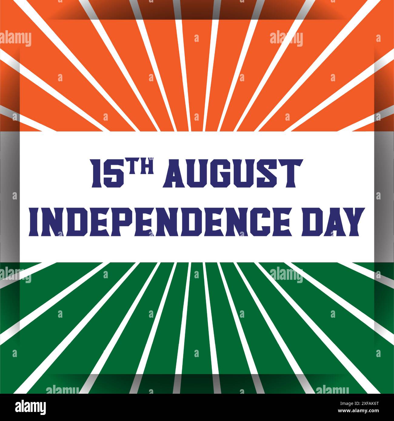 Celebrate India's freedom with this dynamic vector featuring radiant ...