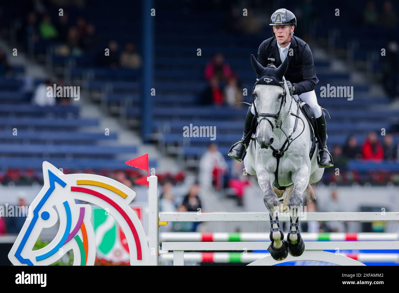 Aachen, Germany. 02nd July, 2024. Equestrian sport/Jumping: CHIO ...