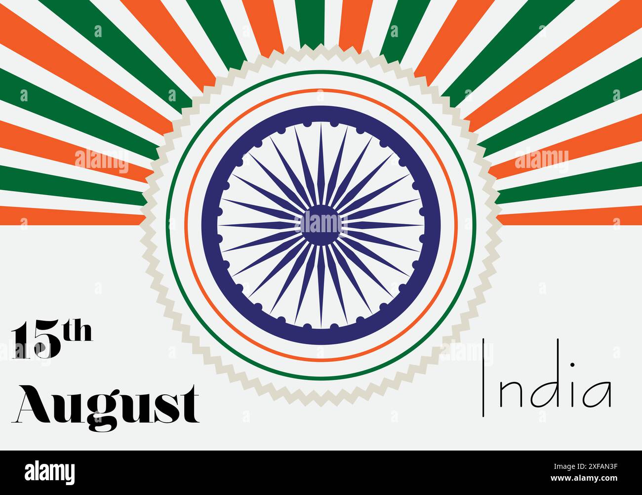 Commemorate India's freedom with this vibrant stock vector showcasing ...