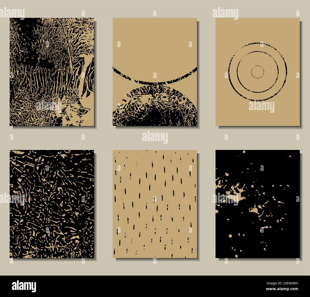 Vector set of abstract cards. Creative business cards Stock Vector ...