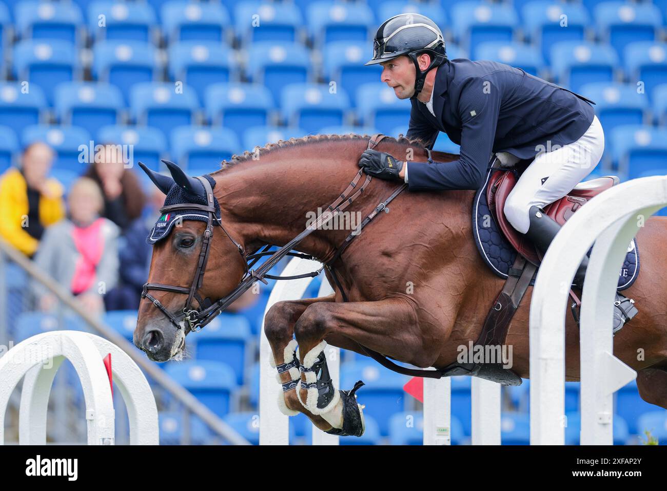 Aachen, Germany. 02nd July, 2024. Equestrian sport/Jumping: CHIO ...