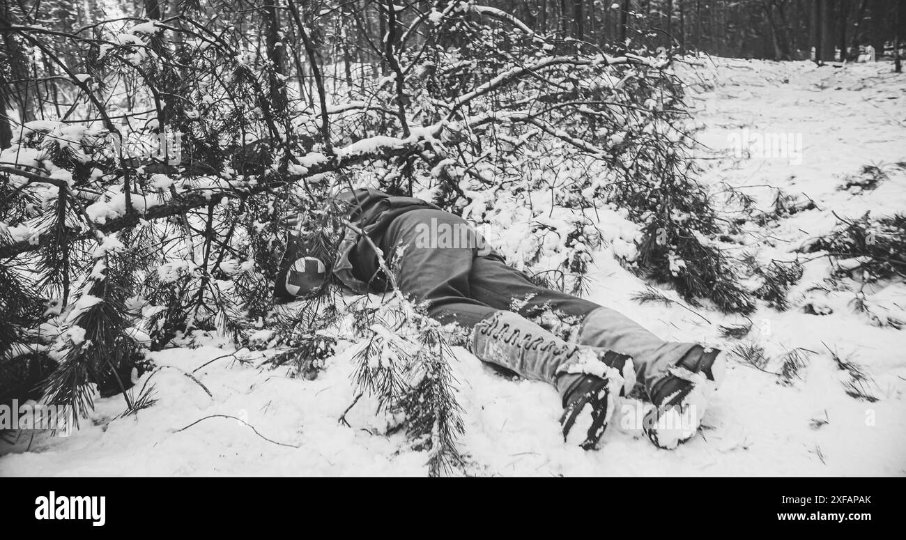 Army Corpsman Crushed By Tree. Fallen Soldier Of United States Army ...
