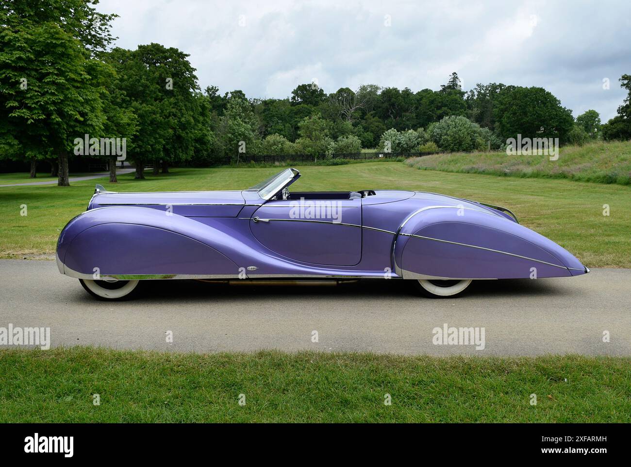 DEJA customised Delahaye built by Andy Saunders Stock Photo - Alamy