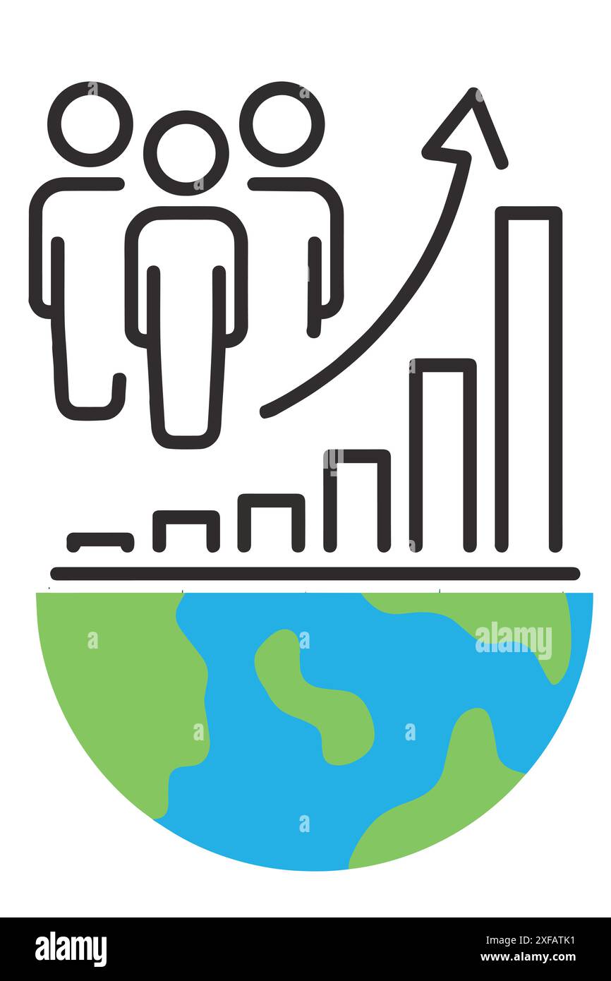 Human population growth hi-res stock photography and images - Alamy