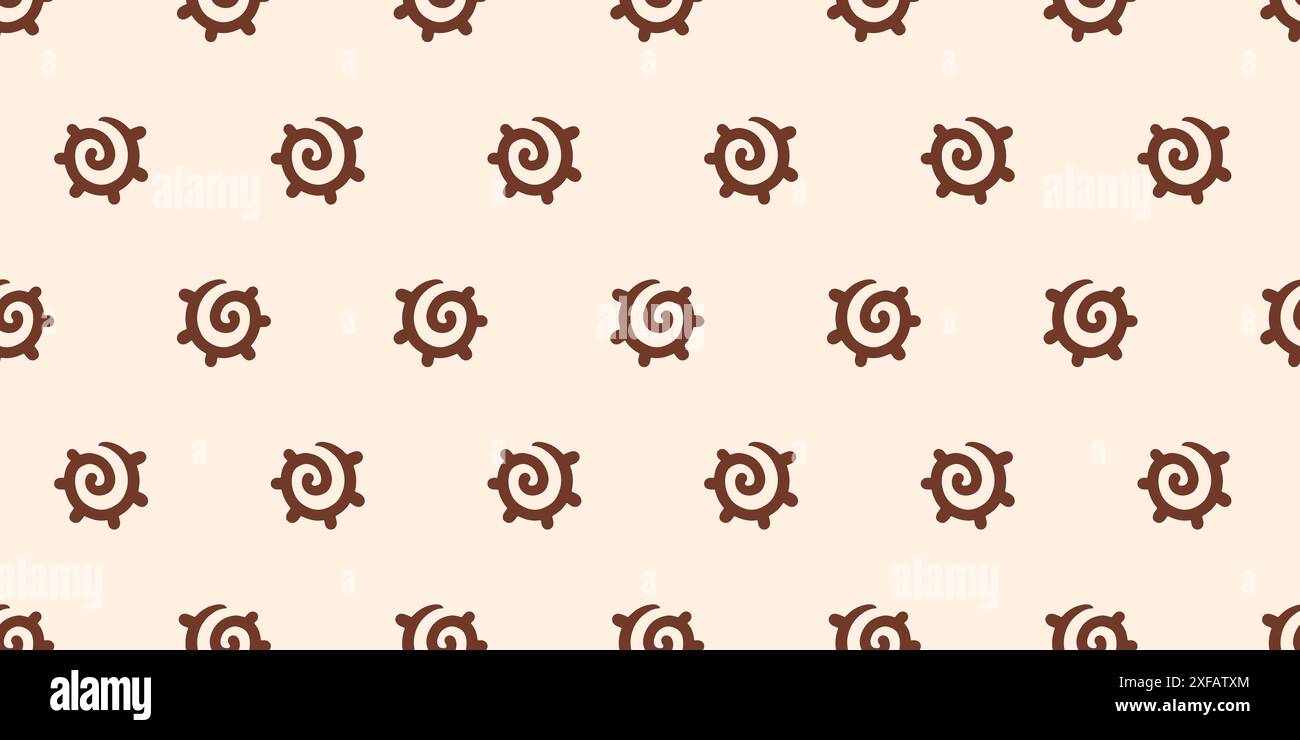 African sun seamless pattern. Tribal background Stock Vector Image ...