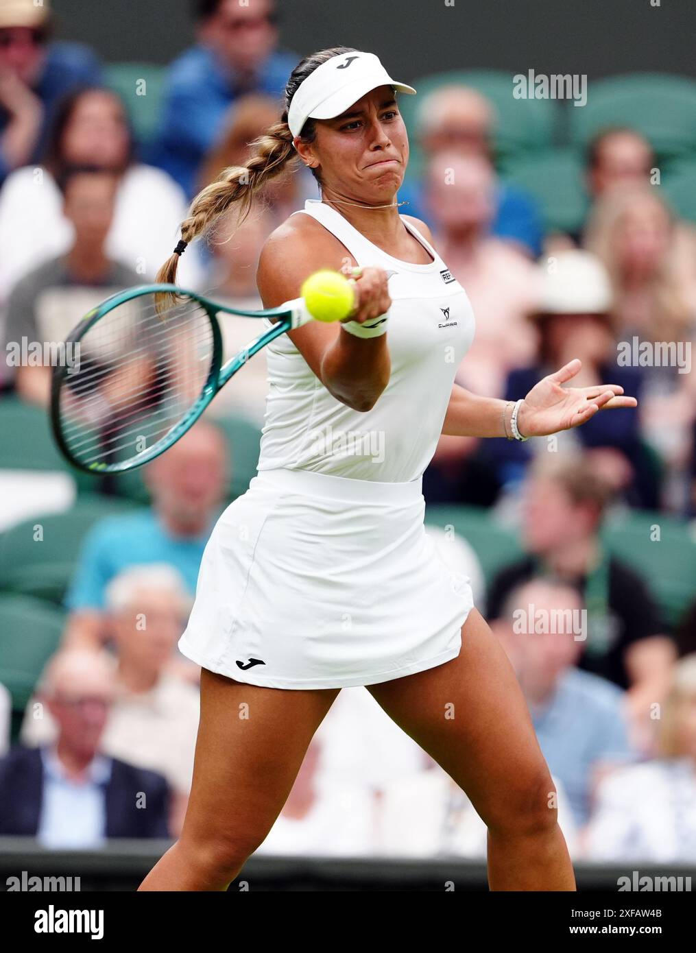 Jessica Bouzas Maneiro in action against Marketa Vondrousova (not ...