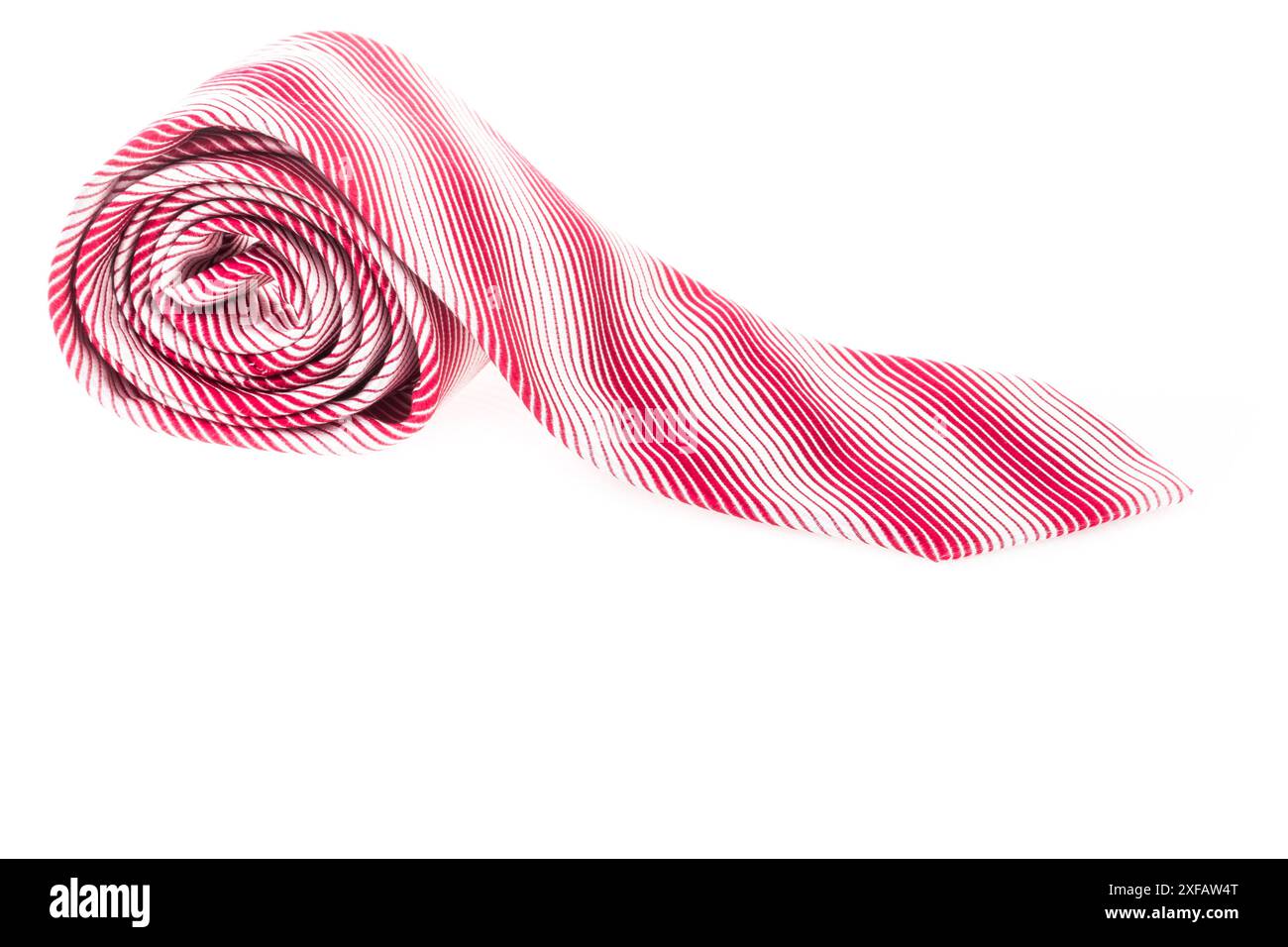 Red white striped fabric Cut Out Stock Images & Pictures - Alamy