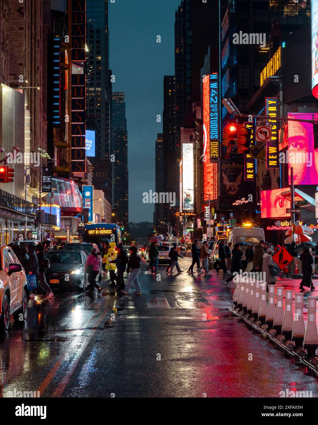 New York City nightlife Stock Photo - Alamy