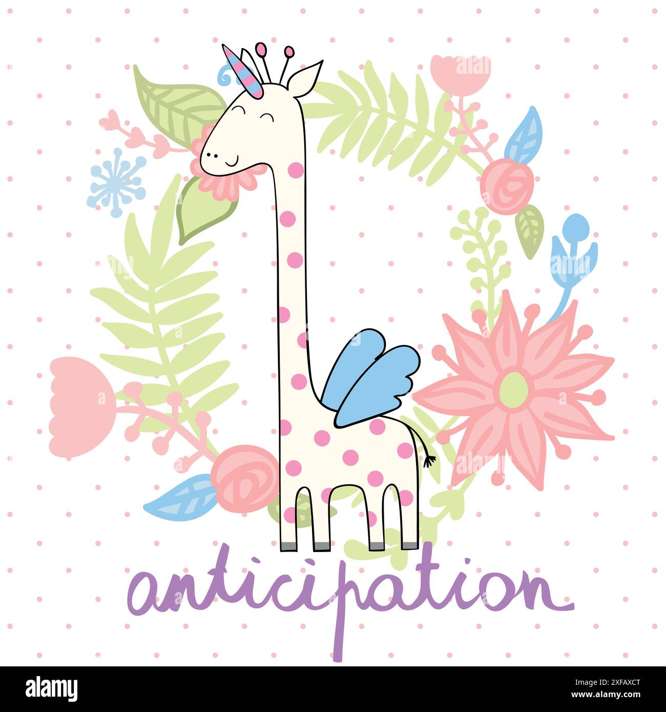 Giraffe flowers Cut Out Stock Images & Pictures - Alamy