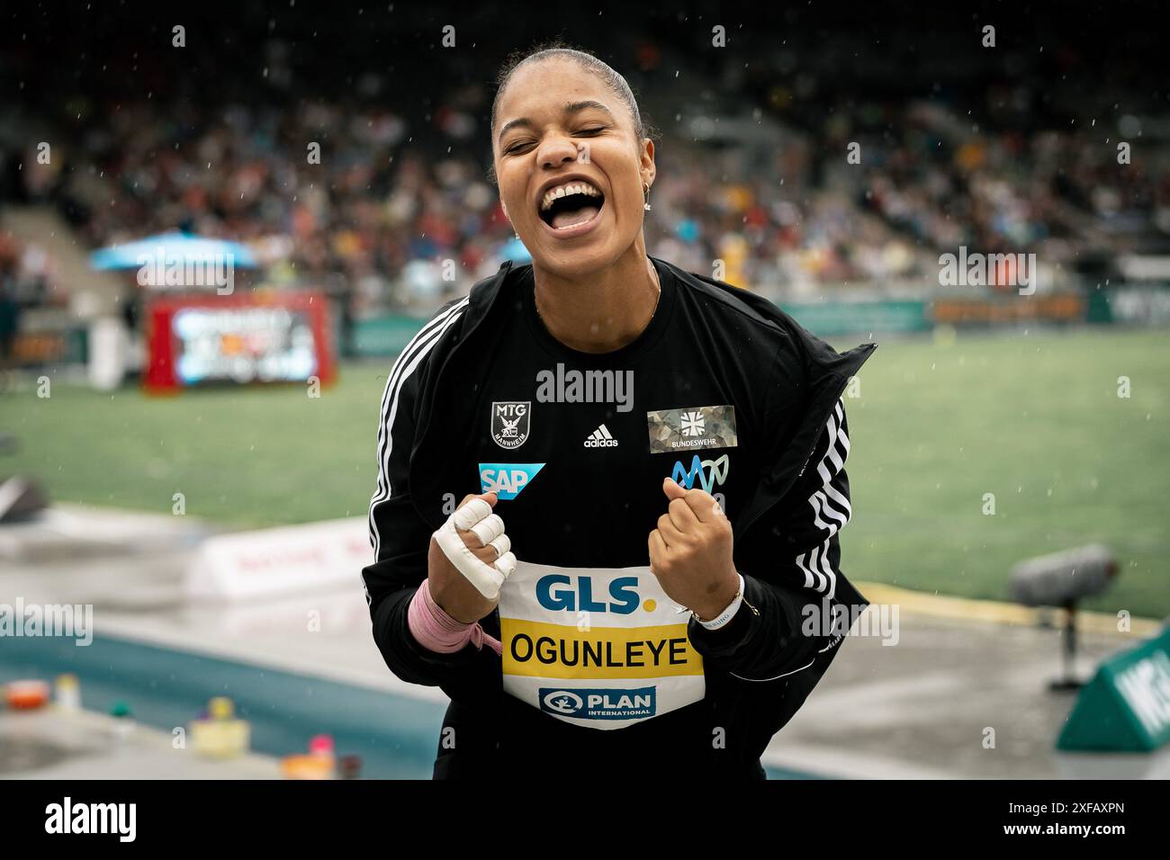 Yemisi Ogunleye (MTG Mannheim, #82), Kugelstossen Frauen, GER ...
