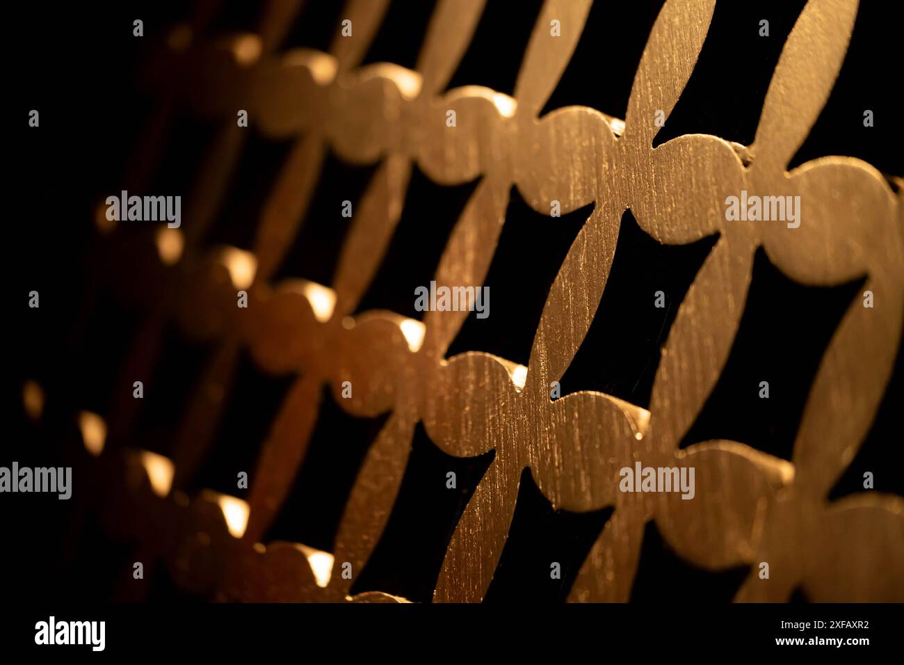 Repeating pattern of dark shapes set hi-res stock photography and ...