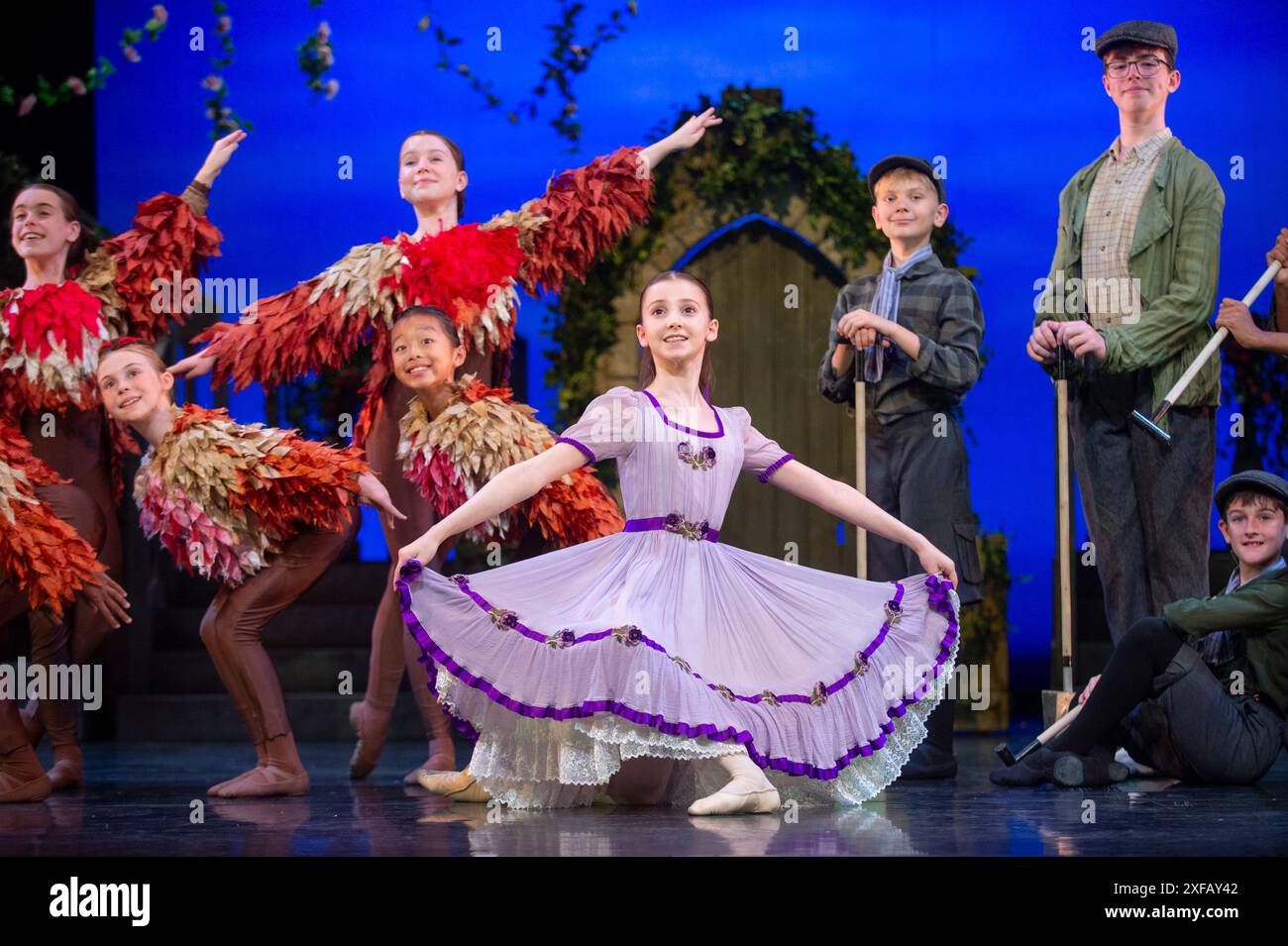 London, UK. 2 July 2024. The cast, featuring (C) Constance Rauly ...