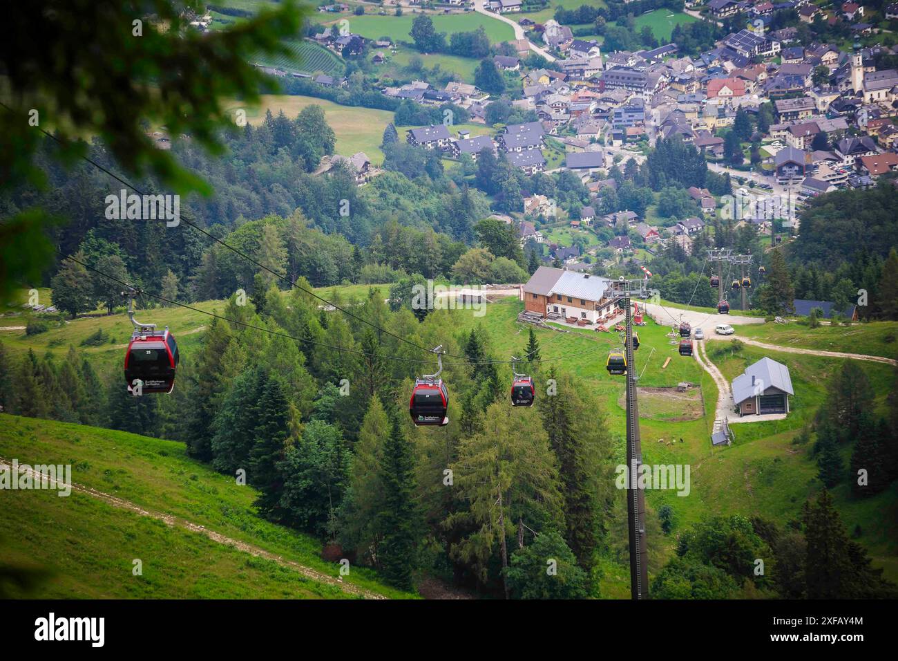02.07.2024, Sankt Gilgen am Wolfgangsee, AUT, Unterwegs in Salzburg, Symbolbild, Themenbild ...