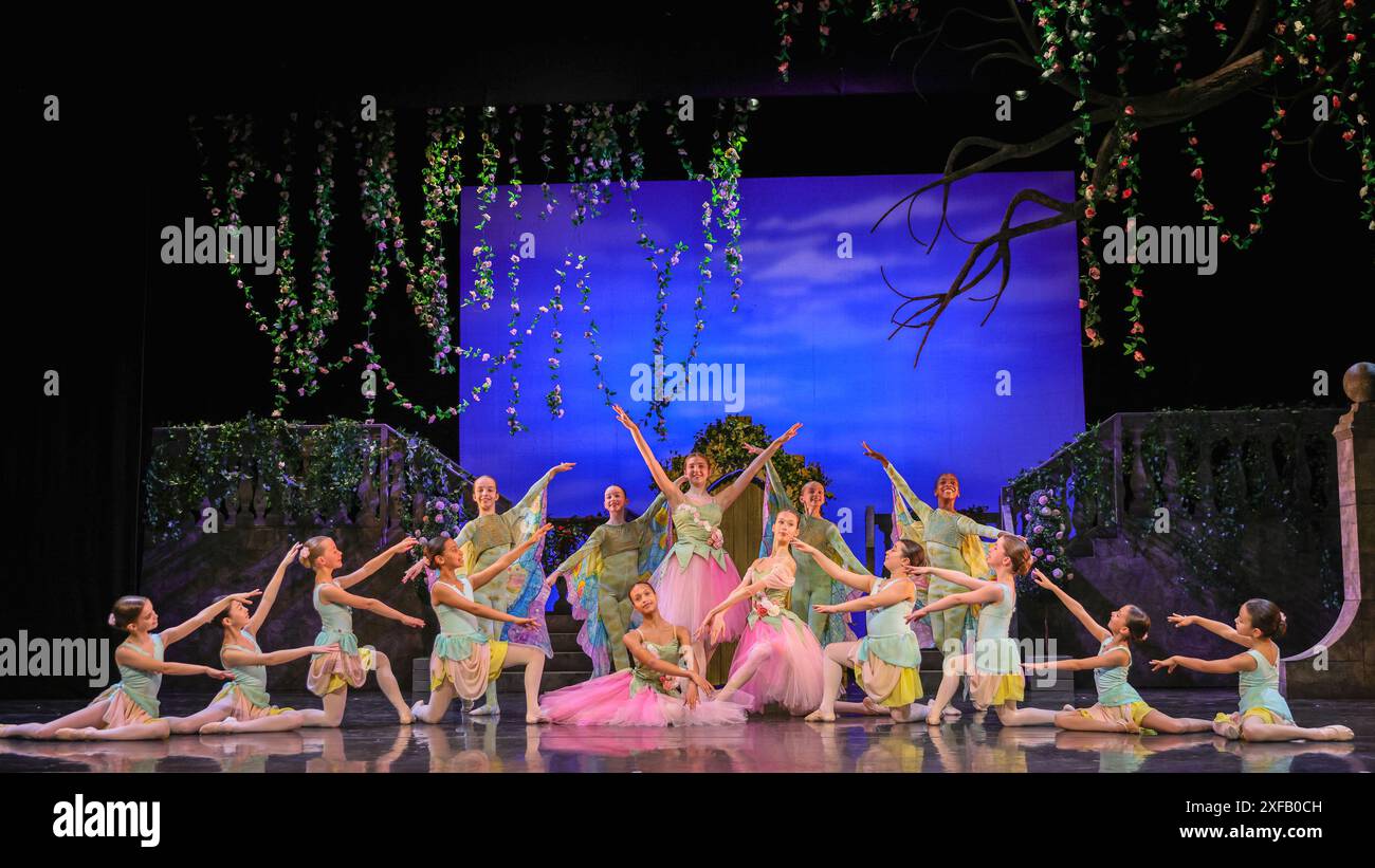 London, UK. 02nd July, 2024. London Children's Ballet, with Constance ...