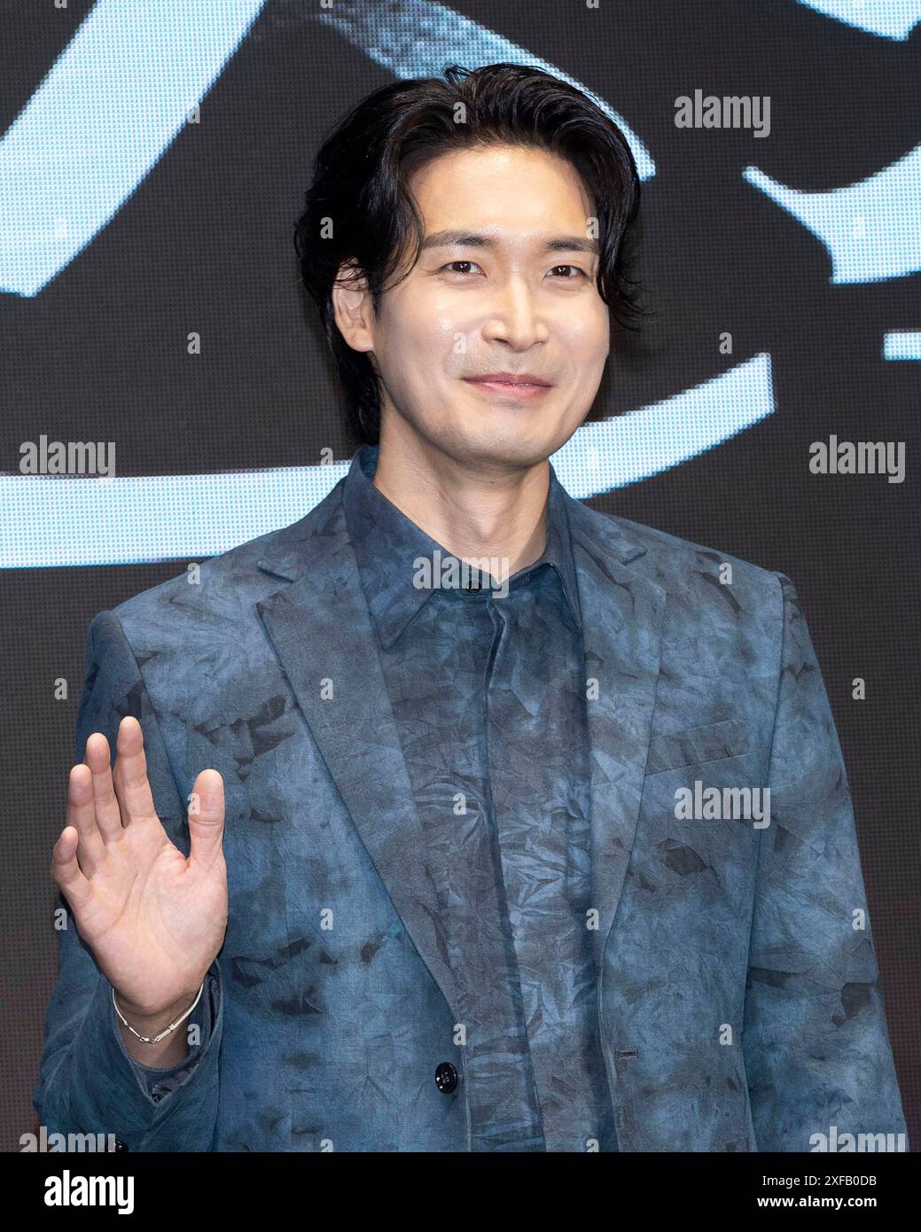 Seoul, South Korea. 2nd July, 2024. South Korean actor Jung Gyu-woon, attends a photocall for ...