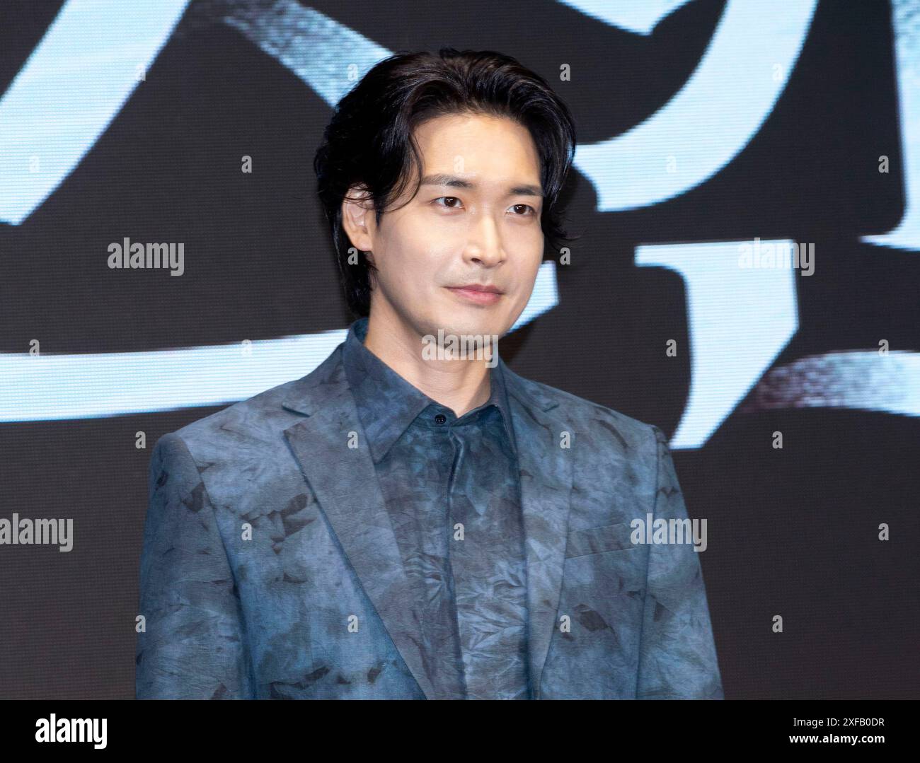 Seoul, South Korea. 2nd July, 2024. South Korean actor Jung Gyu-woon, attends a photocall for ...