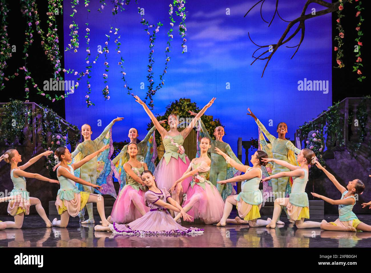 London, UK. 02nd July, 2024. London Children's Ballet, with Constance ...