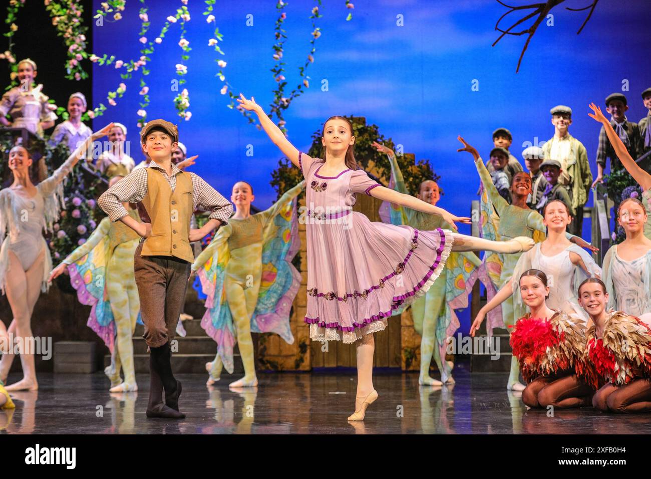London, UK. 02nd July, 2024. London Children's Ballet, with Constance ...