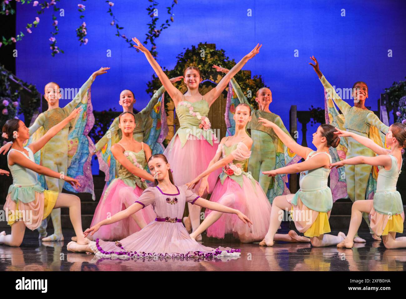 London, UK. 02nd July, 2024. London Children's Ballet, with Constance ...