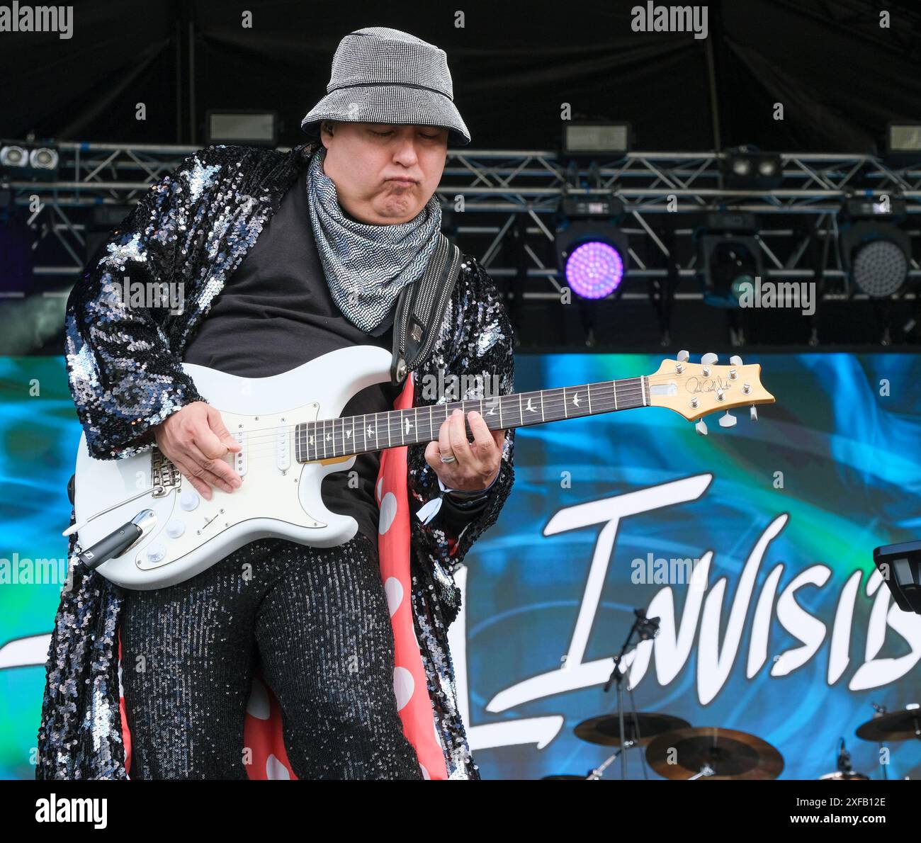 Henry Invisible performs at the Cambridge Club Festival, UK. June 8 ...