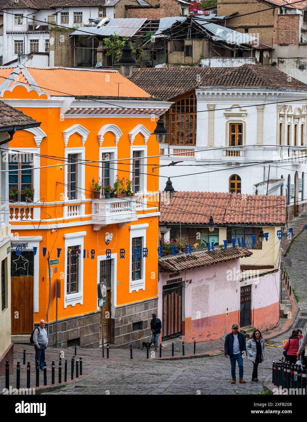Colonial building quito hi-res stock photography and images - Alamy