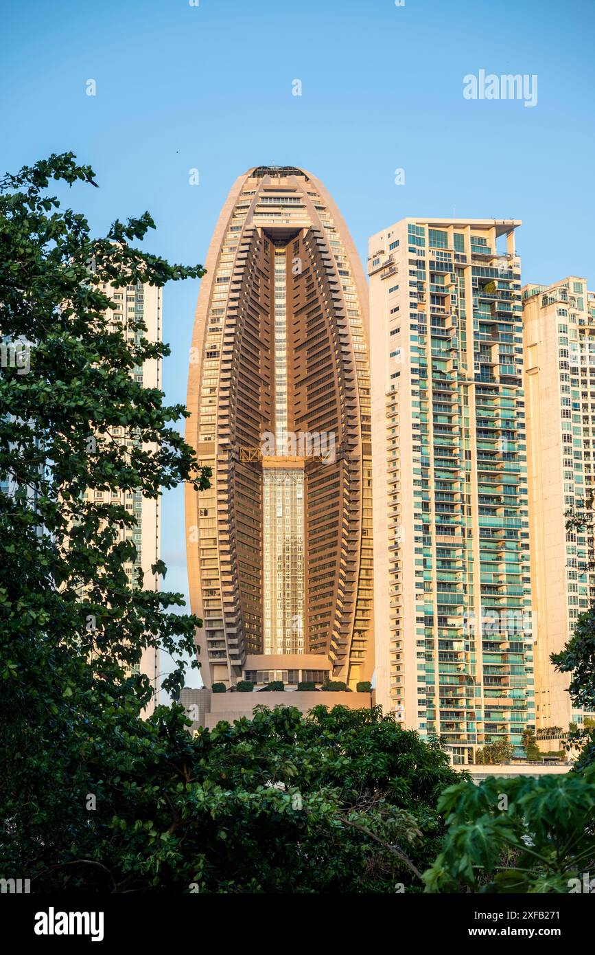 Skyscrapers of Punta Pacífica with JW Marriott Panama tower, Panama ...