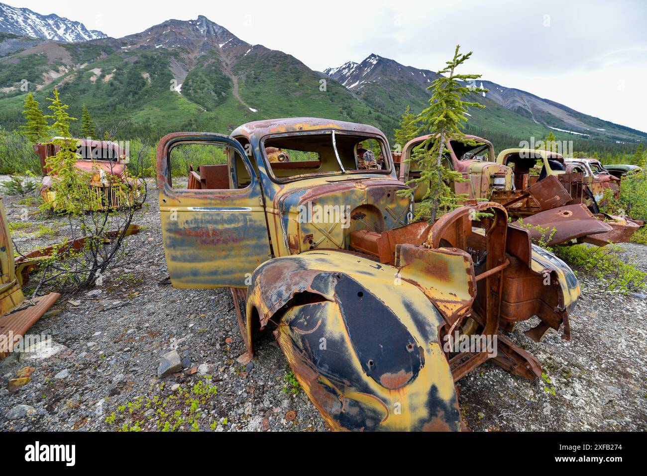 Rusty old trucks hi-res stock photography and images - Alamy