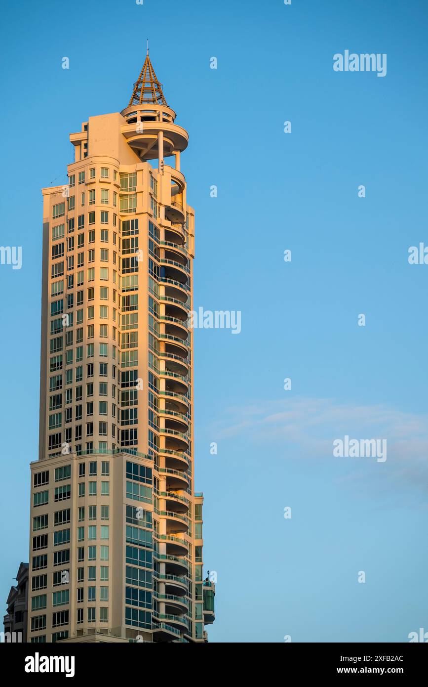 Skyscraper of Punta Pacífica, a cityscape of modern Panama City, Panama ...