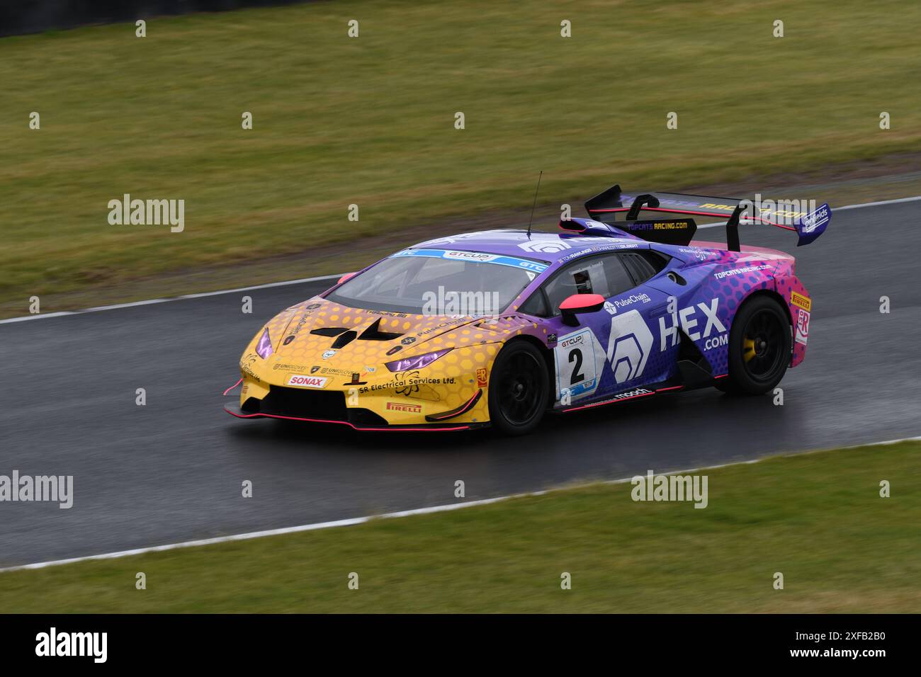 Lamborghini Super Trofeo Sports Car in British GT Championship at ...