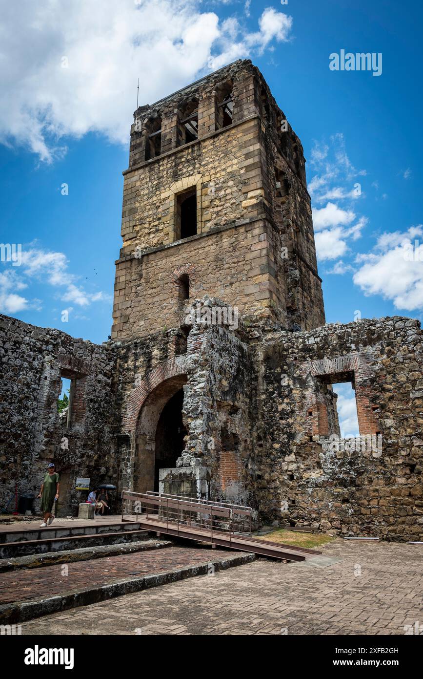 Old Panama Cathedral, Panama Viejo or Old Panama, is the remaining part ...