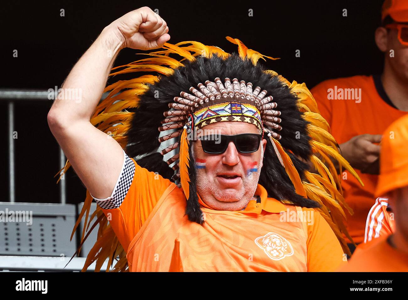 Fans aus den Niederlande, Holland GER, Rumaenien (ROM) vs. Niederlande ...