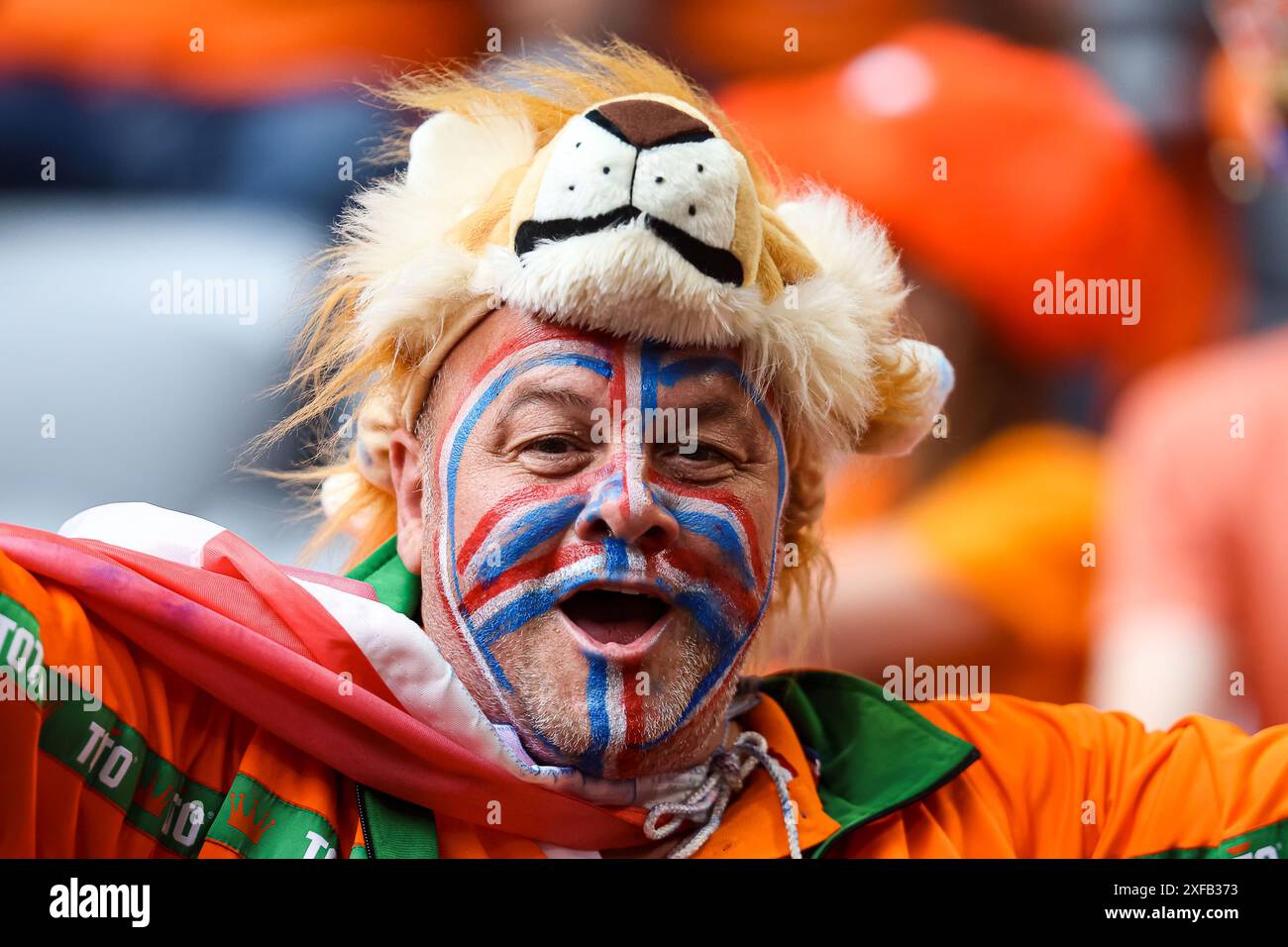 Fans aus den Niederlande, Holland GER, Rumaenien (ROM) vs. Niederlande ...