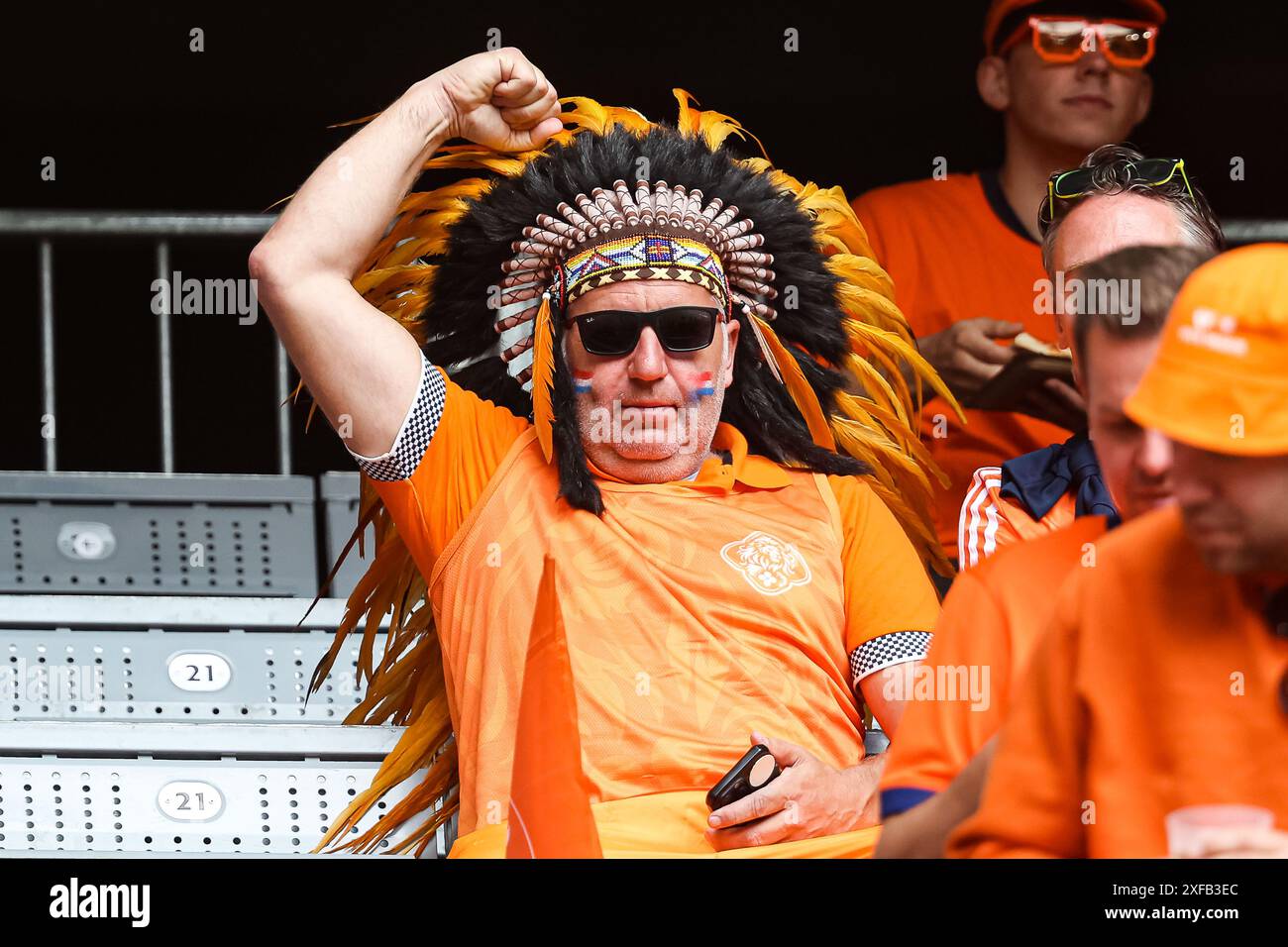 Fans aus den Niederlande, Holland GER, Rumaenien (ROM) vs. Niederlande ...