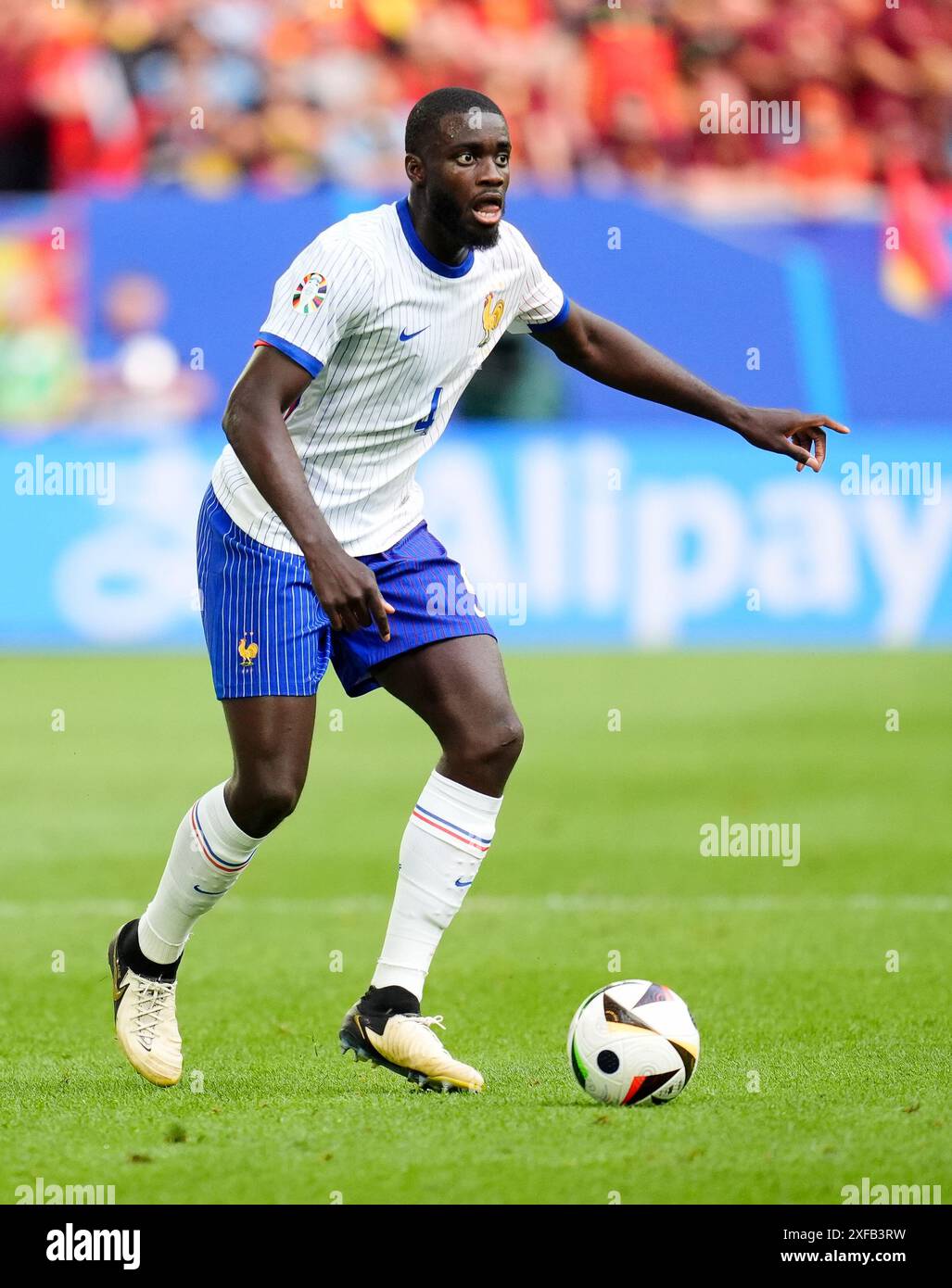 France's Dayot Upamecano during the UEFA Euro 2024, round of 16 match ...