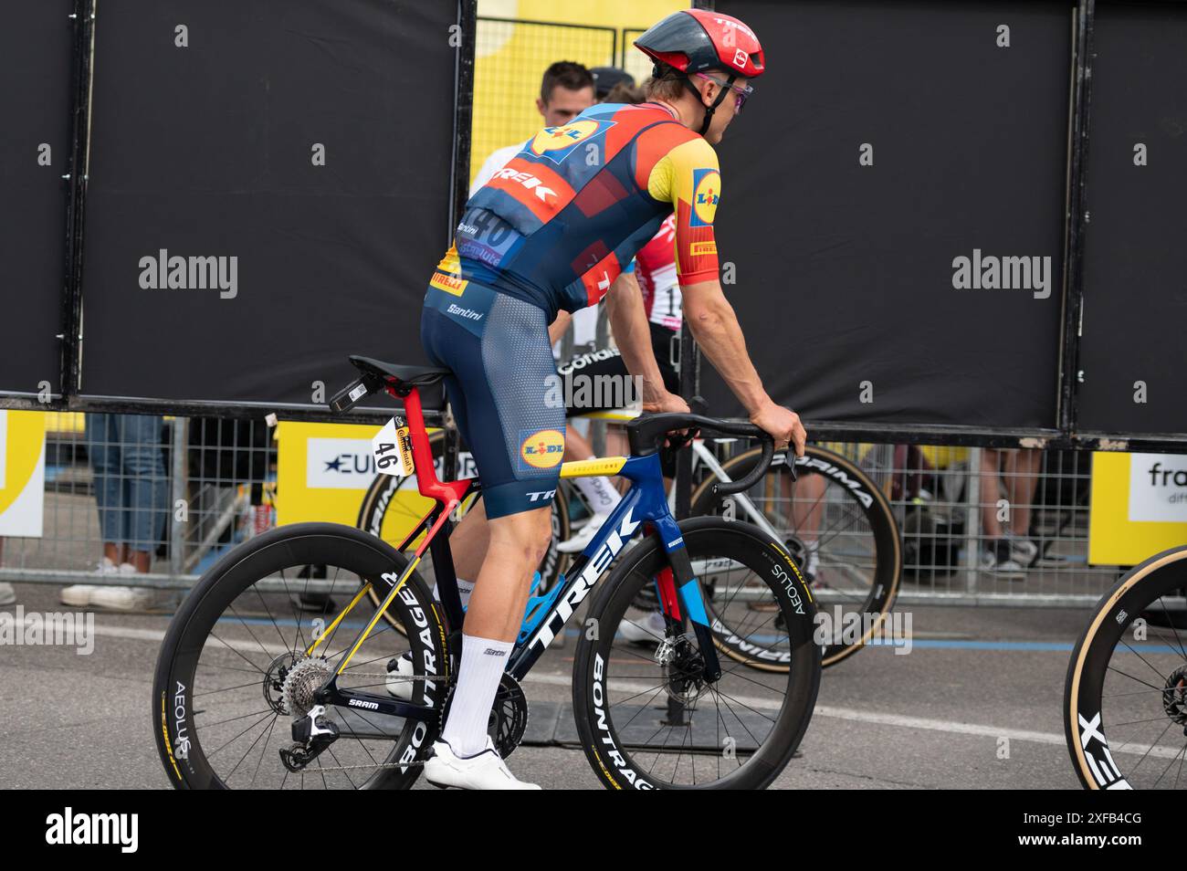 Skujins Toms, Lidl-Trek? during Stage 3 - Start, Tour De France race in ...