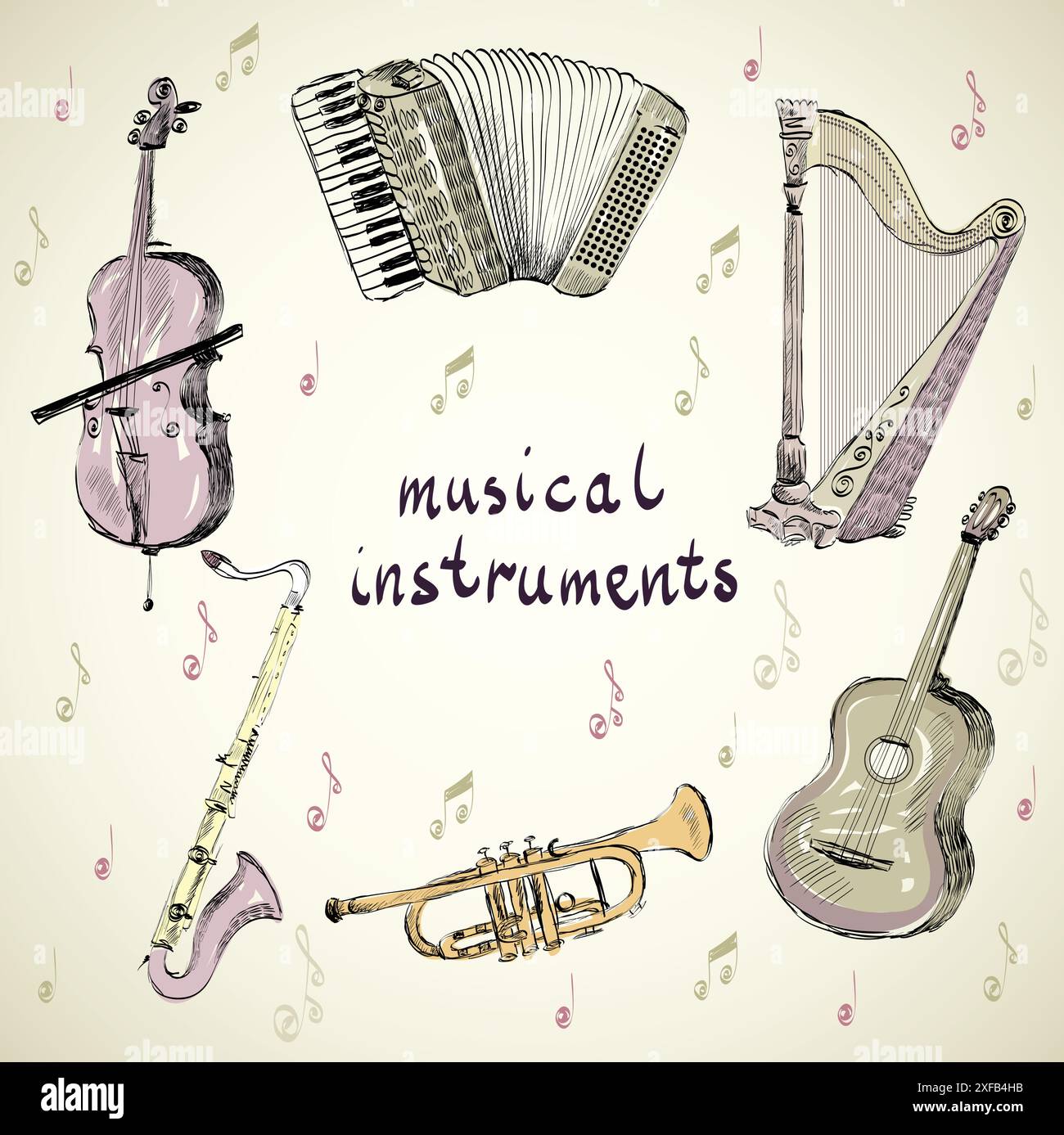 Sax saxophone hand Stock Vector Images - Alamy