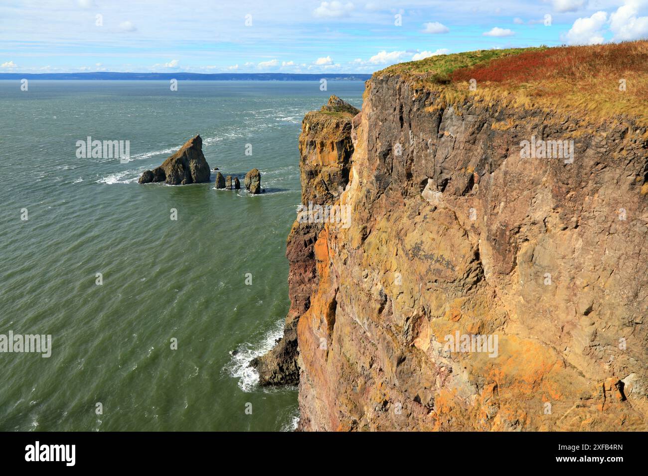 geography / travel, Canada, Nova Scotia, Scots Bay, Split Rock, Cape ...