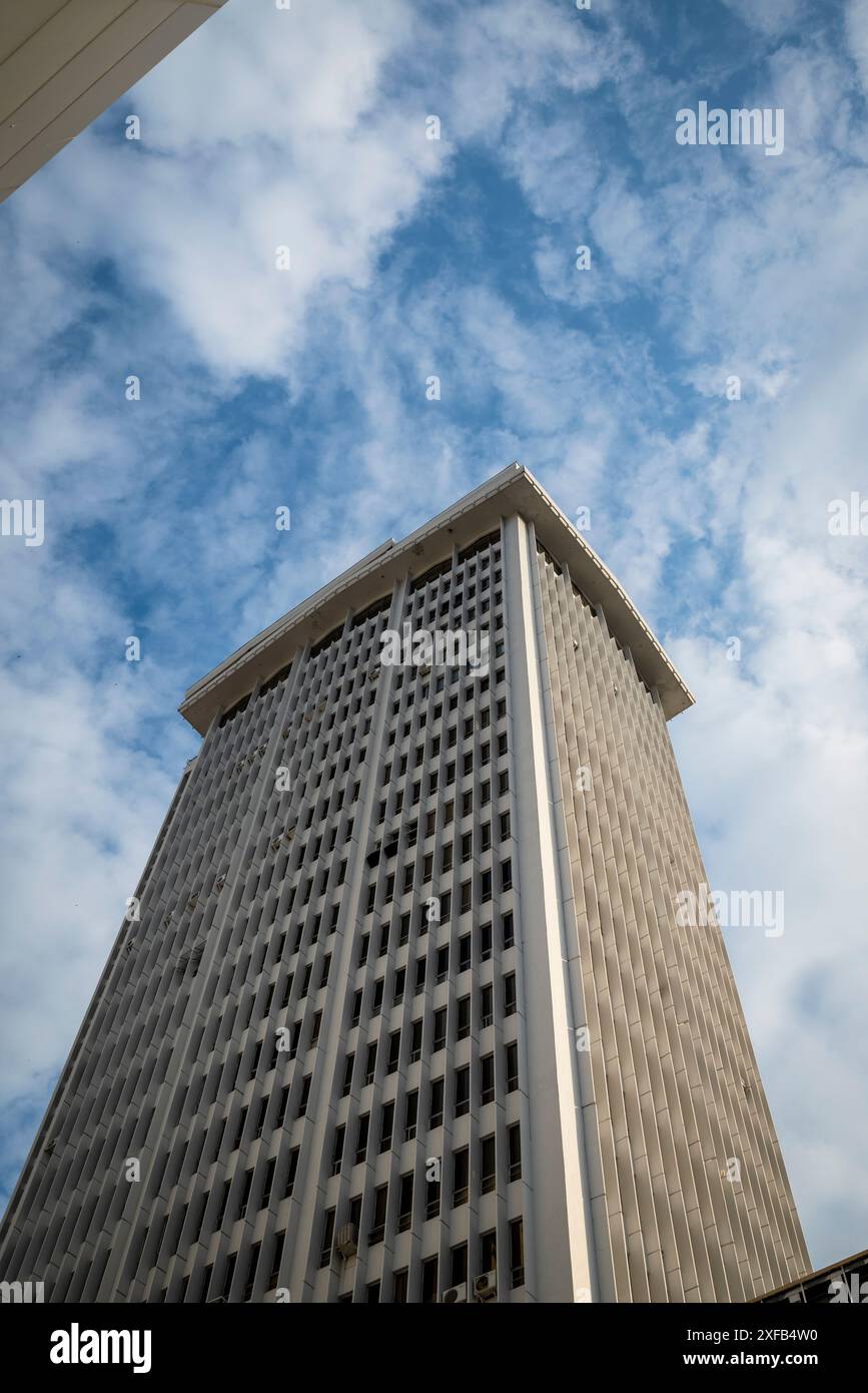 Cityscape of modern Panama City in the banking and financial hub of the ...