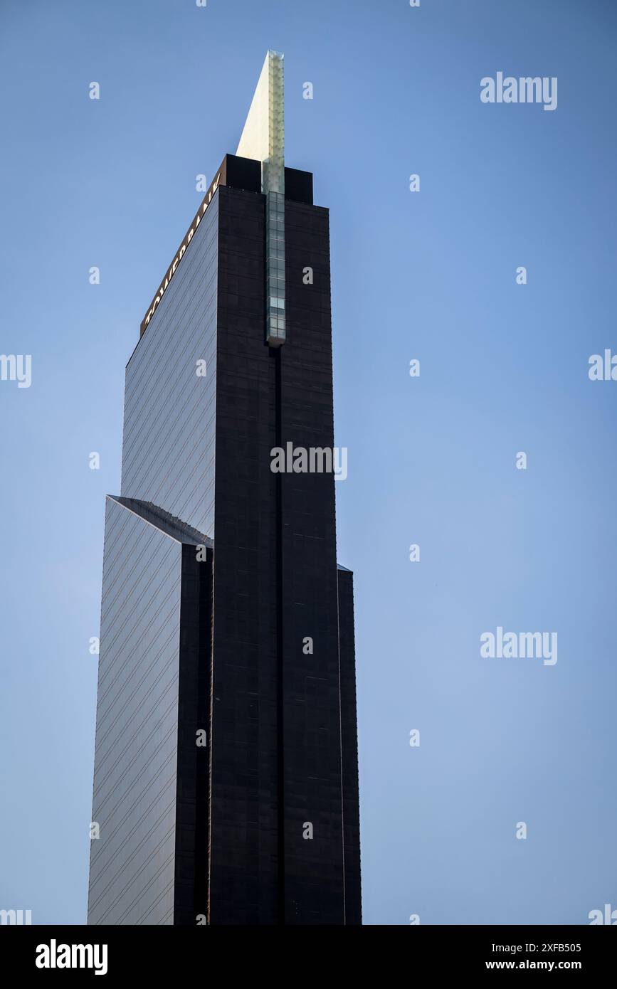 Towerbank tower in the banking and financial hub of the city, Panama ...