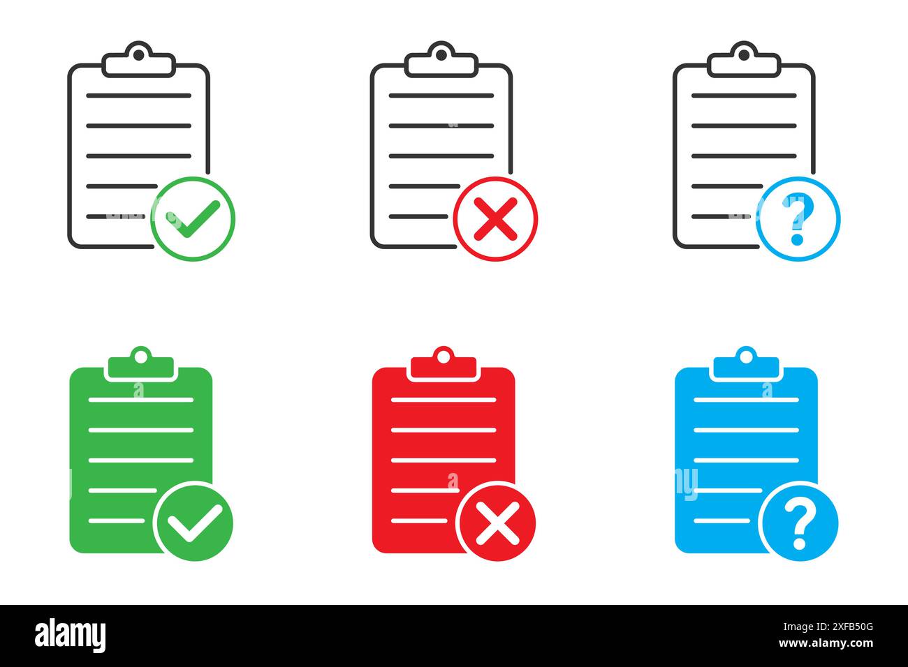 File verification Stock Vector Images - Alamy