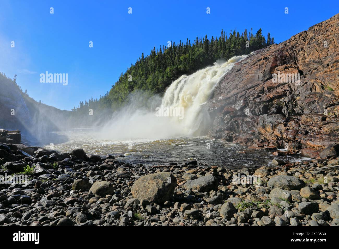 geography / travel, Canada, Riviere-au-Tonnerre, Cote-Nord, Quebec ...
