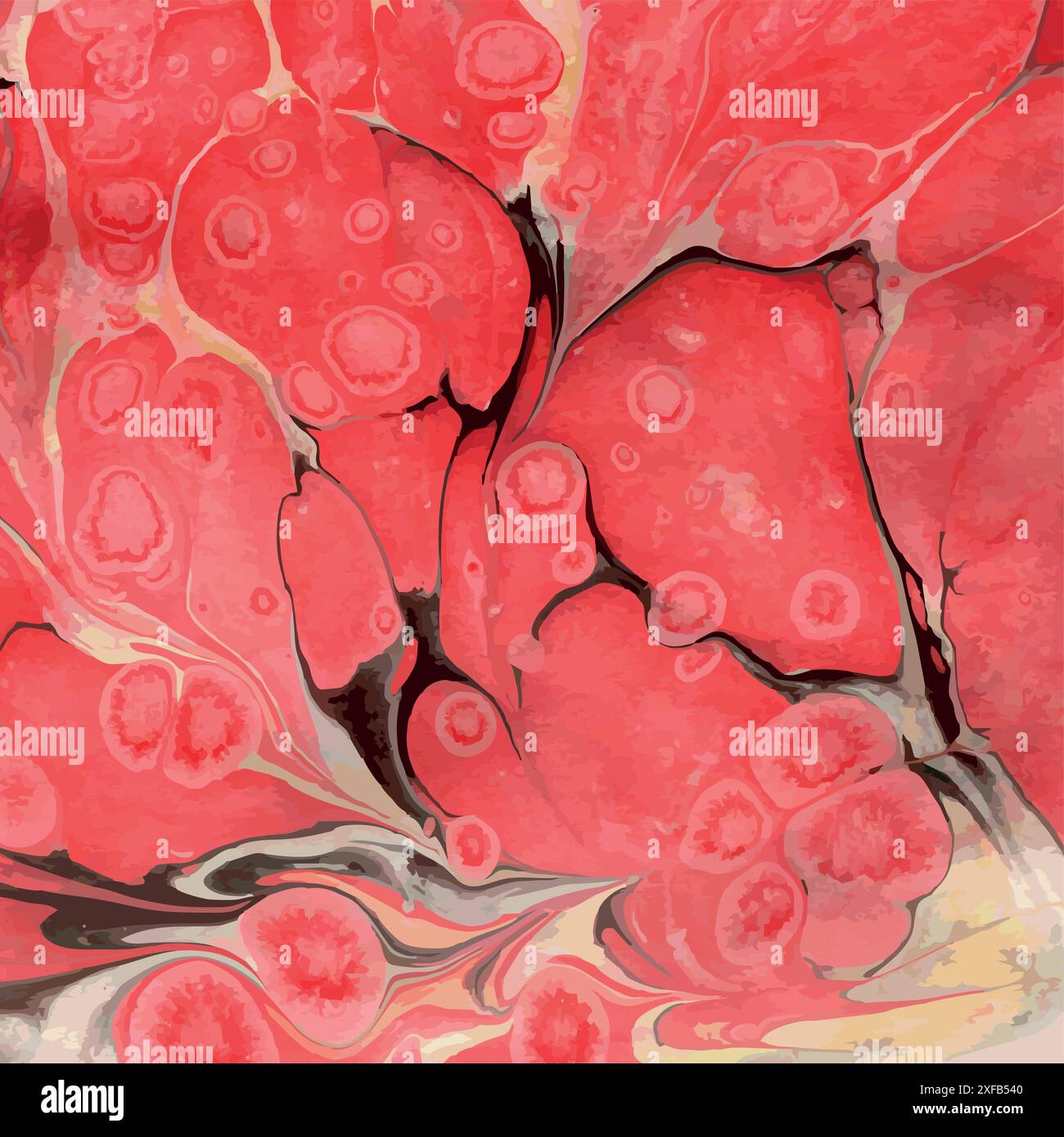 Traditional Turkish Ebru technique. Abstract painting templates. Ebru ...