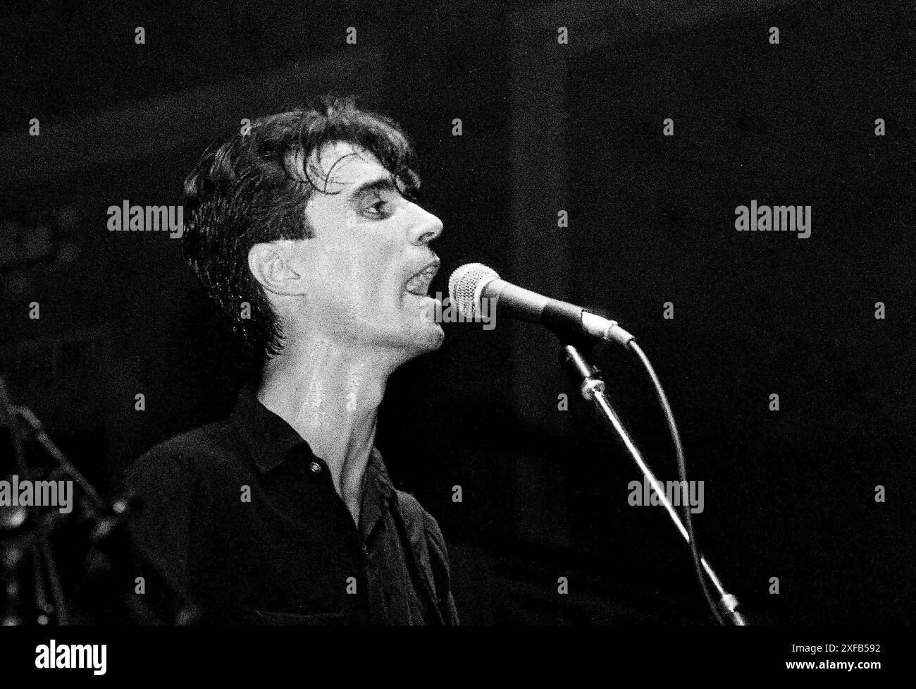 David byrne singer Black and White Stock Photos & Images - Alamy