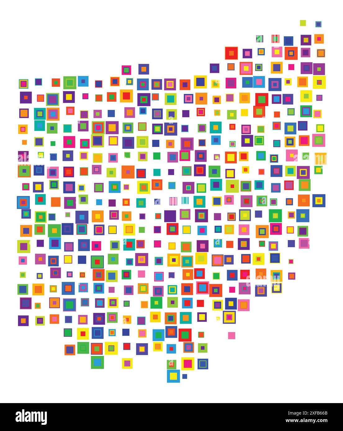 Map ohio Stock Vector Images - Alamy